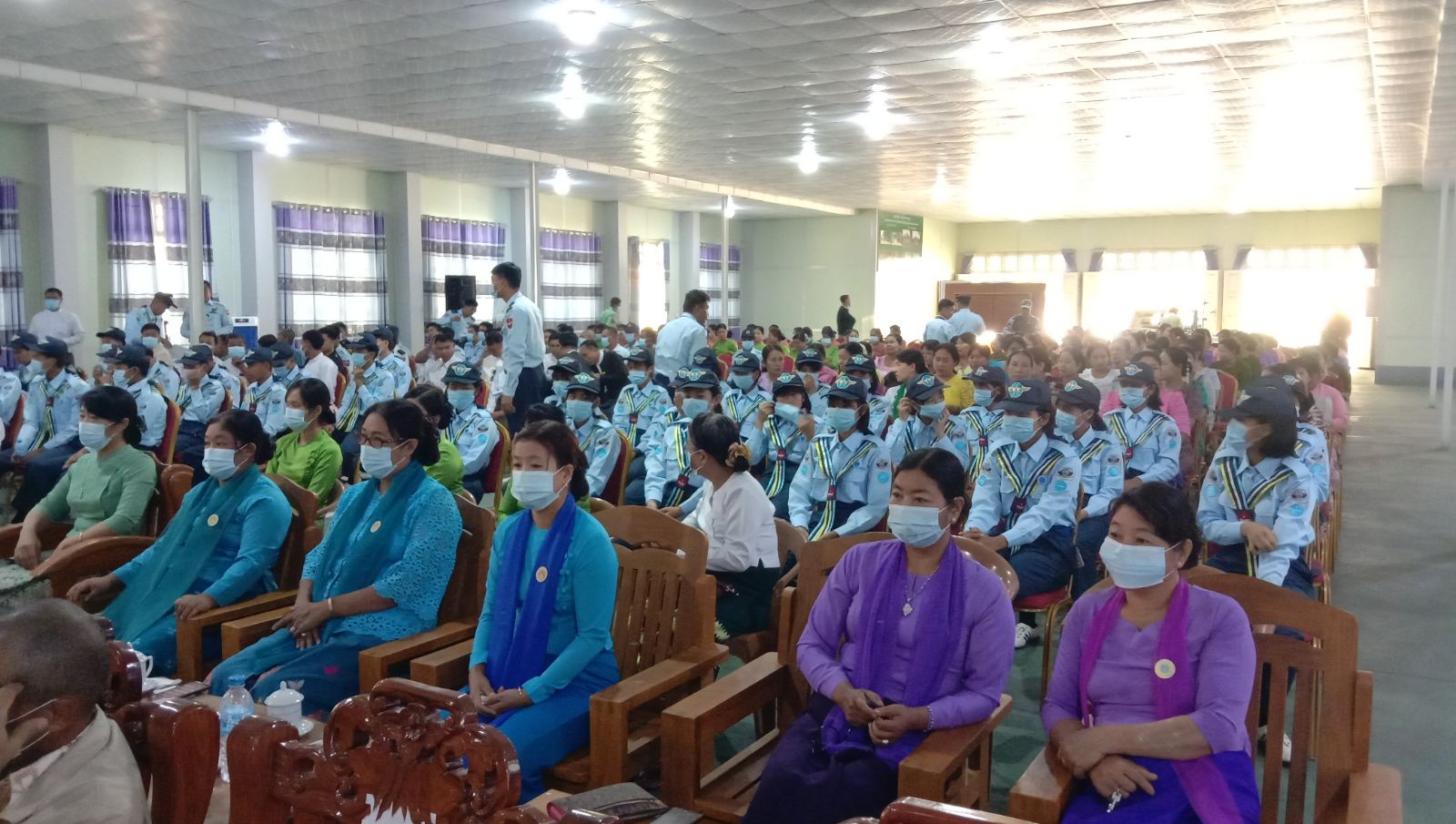 ဟုမ္မလင်း၌ အခြေခံလေကြောင်းလူငယ်သင်တန်း အမှတ်စဥ် ၁ ၂၀၂၃ သင်တန်းဖွင့်ပ