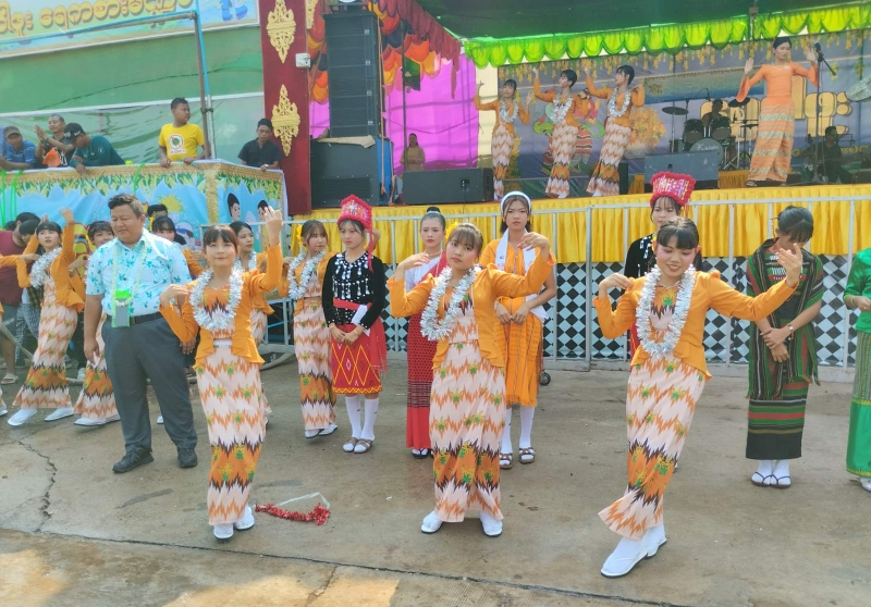 မင်္ဂလာဒုံမြို့နယ်တွင် မြန်မာ့ရိုးရာယဉ်ကျေးမှု မဟာသင်္ကြန်မဏ္ဍပ်ဖွင့်ပွဲအခမ်းအနားကျင်းပ