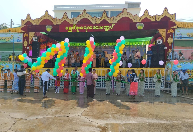 မင်္ဂလာဒုံမြို့နယ်တွင် မြန်မာ့ရိုးရာယဉ်ကျေးမှု မဟာသင်္ကြန်မဏ္ဍပ်ဖွင့်ပွဲအခမ်းအနားကျင်းပ