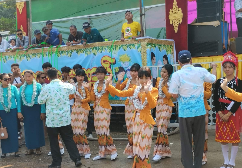 မင်္ဂလာဒုံမြို့နယ်တွင် မြန်မာ့ရိုးရာယဉ်ကျေးမှု မဟာသင်္ကြန်မဏ္ဍပ်ဖွင့်ပ