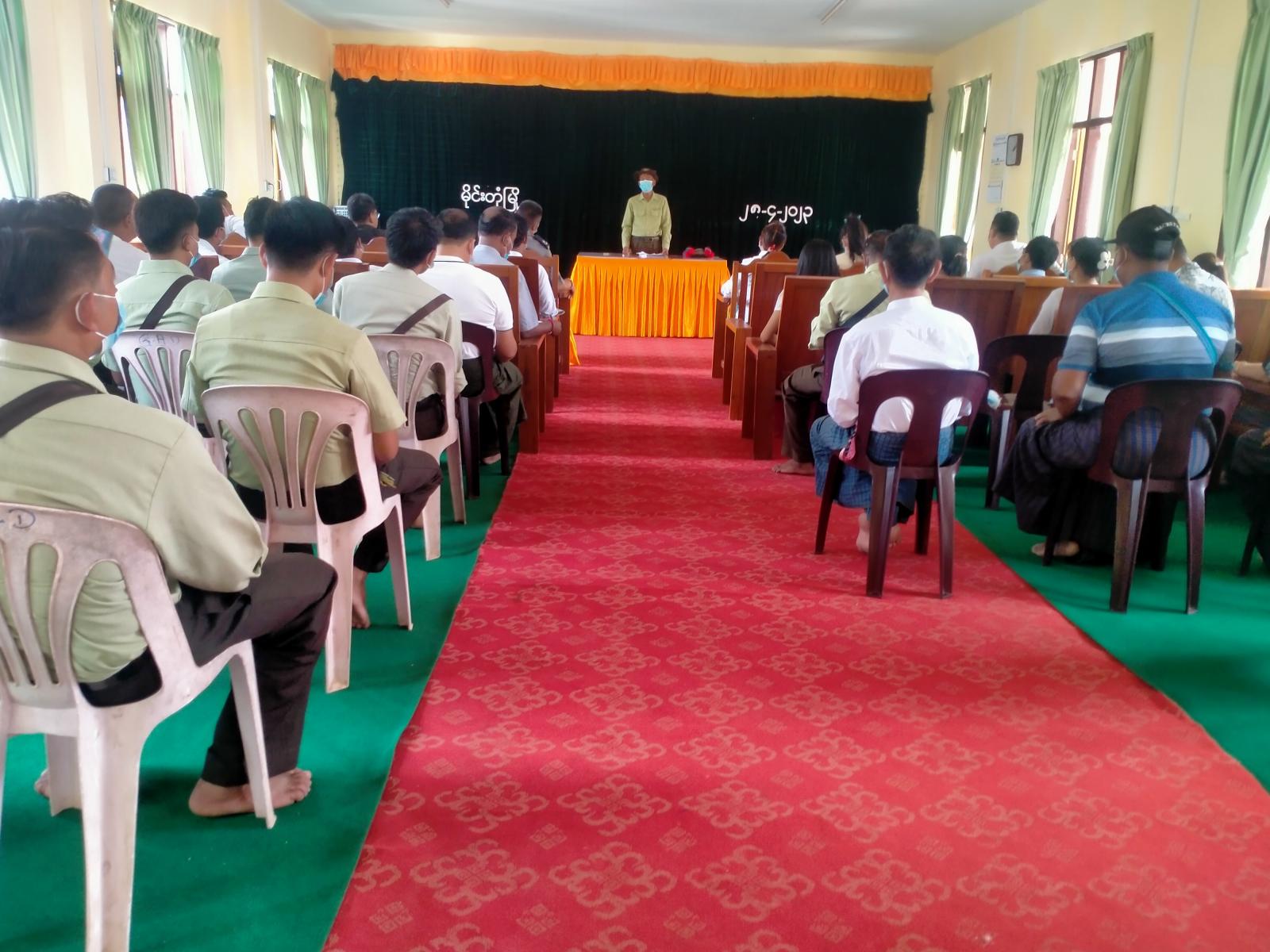 မိုင်းတုံမြို့၌ မြို့နယ်အဆင့်ဌာနဆိုင်ရာများ ရပ်ကွက် ကျေးရွာအုပ်စုအုပ