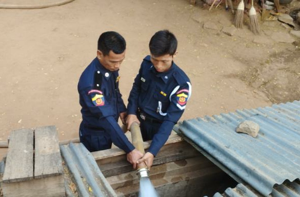 ၇၇ နှစ်မြောက် မြန်မာနိုင်ငံမီးသတ်တပ်ဖွဲ့နေ့ကို ကြိုဆိုဂုဏ်ပြုသောအားဖ