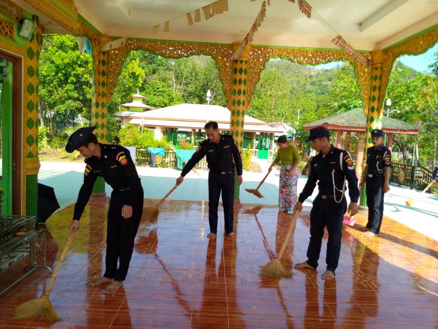 ၇၇ နှစ်မြောက် မြန်မာနိုင်ငံမီးသတ်တပ်ဖွဲ့နေ့ ကြိုဆိုဂုဏ်ပြုသောအားဖြင့