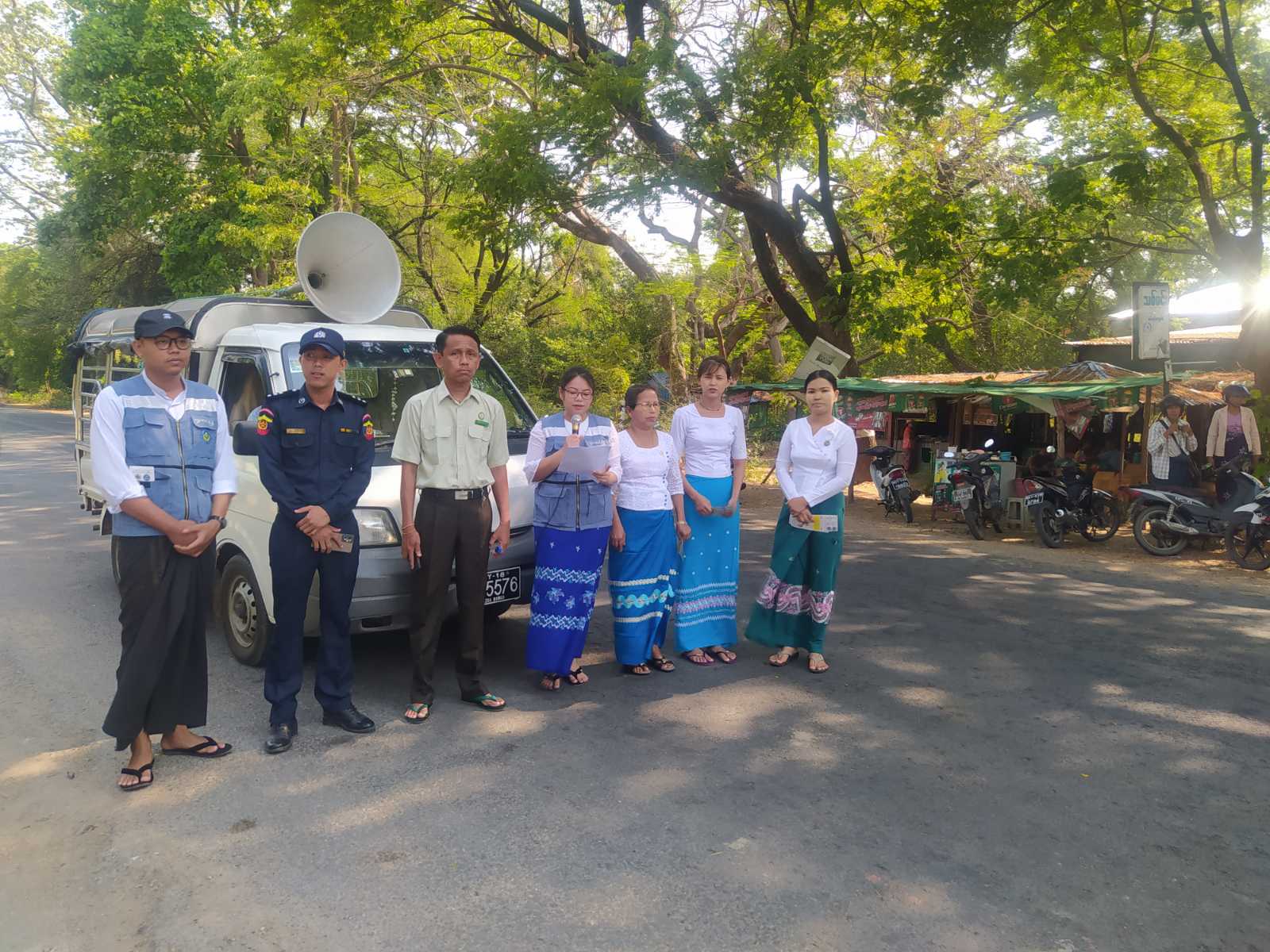 မြို့သစ်မြို့နယ်တွင် မုန်တိုင်းဘေးအန္တရာယ် ကြိုတင်ကာကွယ်ရေးအတွက