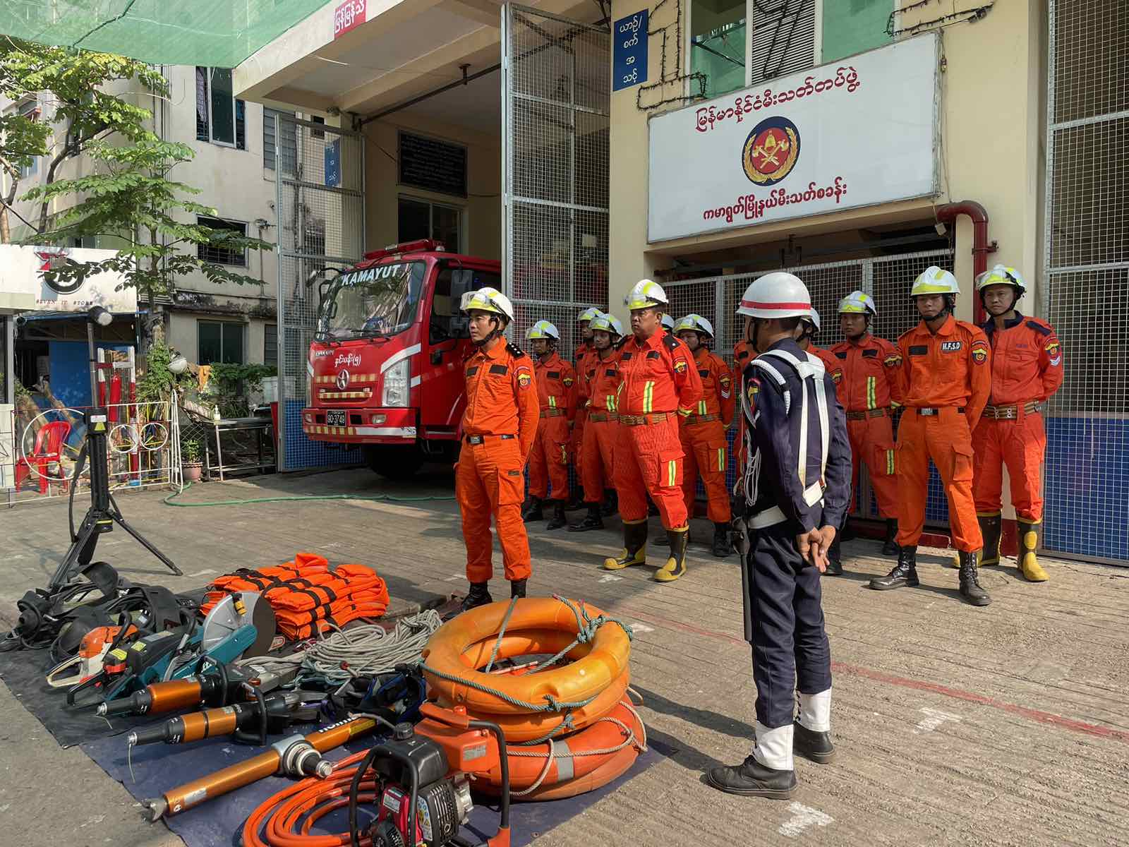 ကမာရွတ်မြို့နယ်တွင် သဘာဝဘေးအန္တရာယ် ကြိုတင်ကာကွယ်ရေးလုပ်ငန်းများ ဇာတ