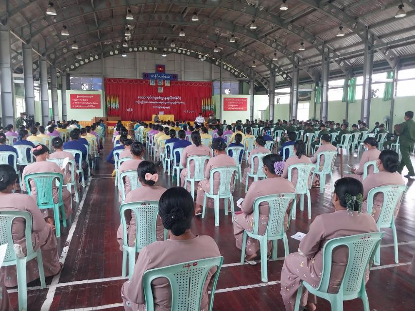 တနိုင်းမြို့နယ်၌ ယာဉ်စည်းကမ်း လမ်းစည်းကမ်း နှင့် လူကုန်ကူးမှုတားဆီးနှိမ