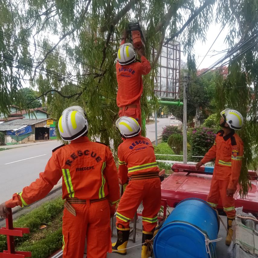 နောင်ချိုမြို့နယ်၌ သဘာဝဘးအန္တရာယ် ကျရောက်လာပါက ထိခိုက်ပျက်ဆီးမှုမရ
