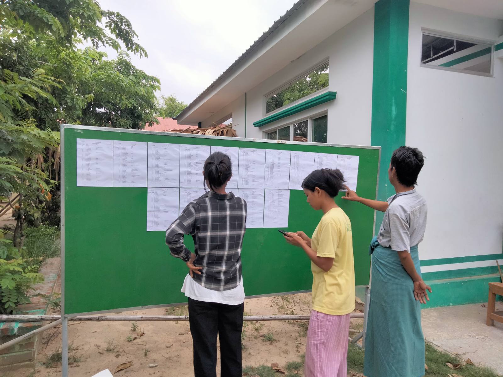 နတ်မောက်မြို့နယ်၌ ၂၀၂၂ ၂၀၂၃ ပညာသင်နှစ် တက္ကသိုလ်ဝင်တန်းစာမေးပွဲ ၇၇ ၈၆