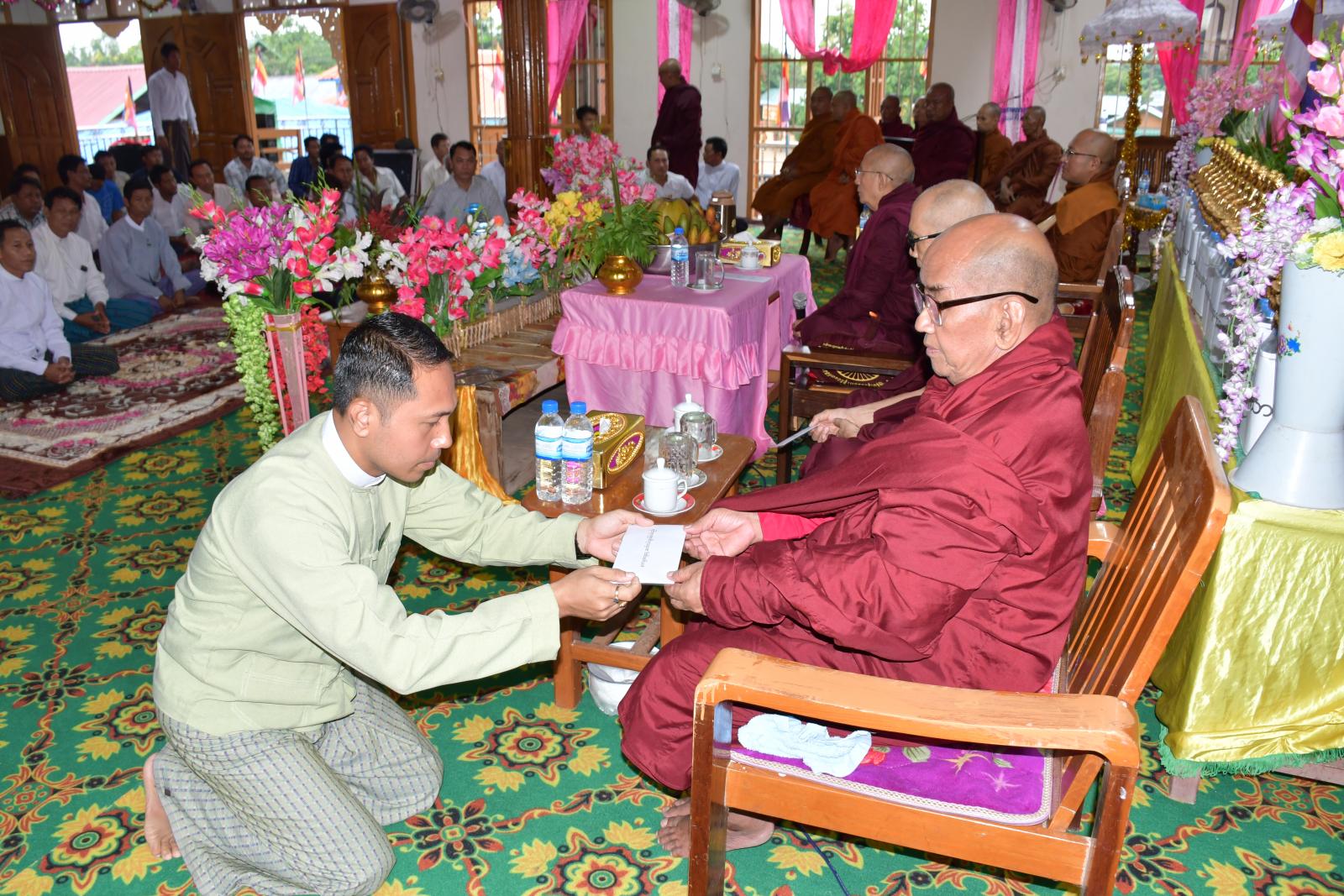 ဥတ္တရသီရိမြို့နယ်လုံးဆိုင်ရာ ပဥ္စမအကြိမ် အသံမစဲမဟာပဋ္ဌာန်းမြတ်ရွတ်ဖတ်ပူဇော်ပွဲ ပဋ္ဌာန်းသိမ