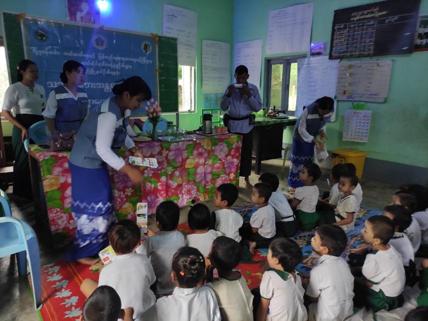 မိုးညိုမြို့နယ် ဥယျာဉ်စုကျေးရွာတွင် သဘာဝဘေးအသိပညာပေး ဟောပြောပွဲပြုလုပ