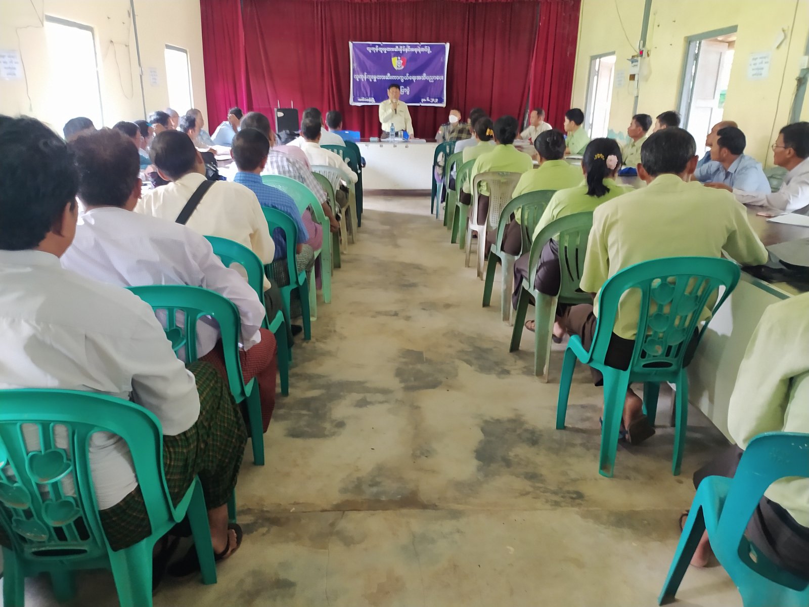 လက်ပံတန်းမြို့နယ်၌ လူကုန်ကူးမှုတာဆီးကာကွယ်ရေးအသိပညာပေးဟောပြော