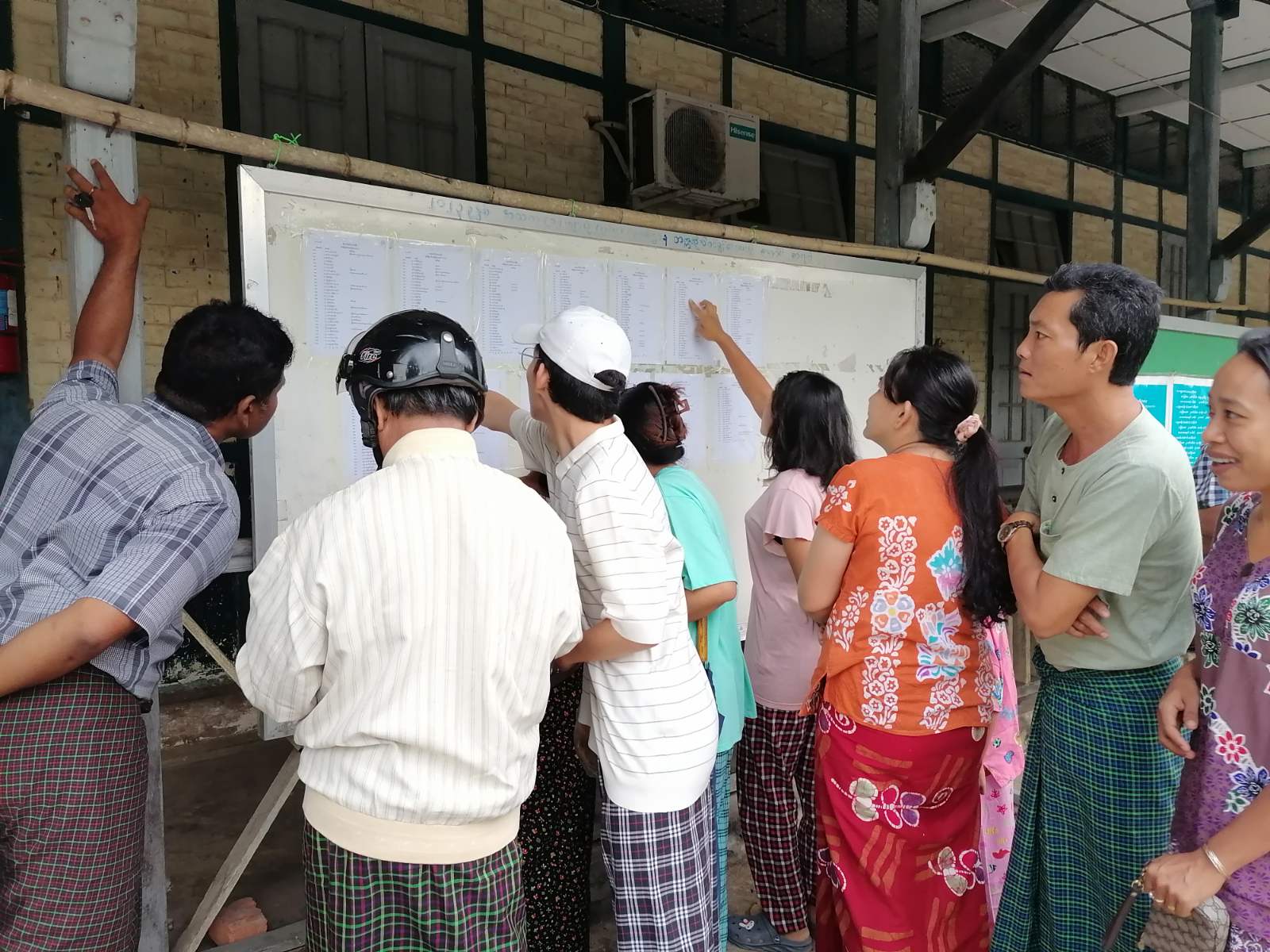 ဖျာပုံမြို့နယ်တွင် ၂၀၂၂ ၂၀၂၃ ပညာသင်နှစ် တက္ကသိုလ်ဝင်စာမေးပွဲ အောင်မြင