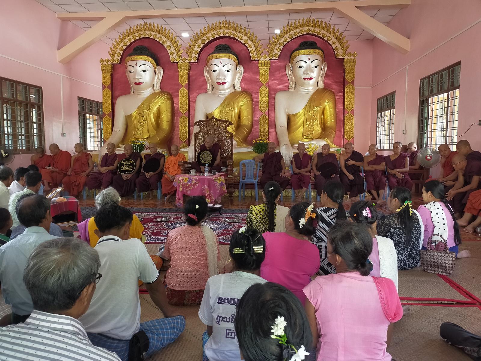 ကြံခင်းမြို့နယ် ရွာသစ်ကျောင်းတိုက်တွင် ဒုတိယ အကြိမ်မြောက် မဟာသမယသုတ