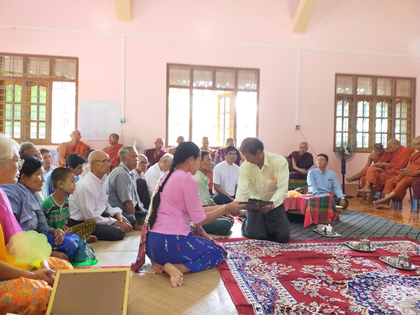 ကြံခင်းမြို့နယ် ရွာသစ်ကျောင်းတိုက်တွင် ဒုတိယ အကြိမ်မြောက် မဟာသမယသုတ
