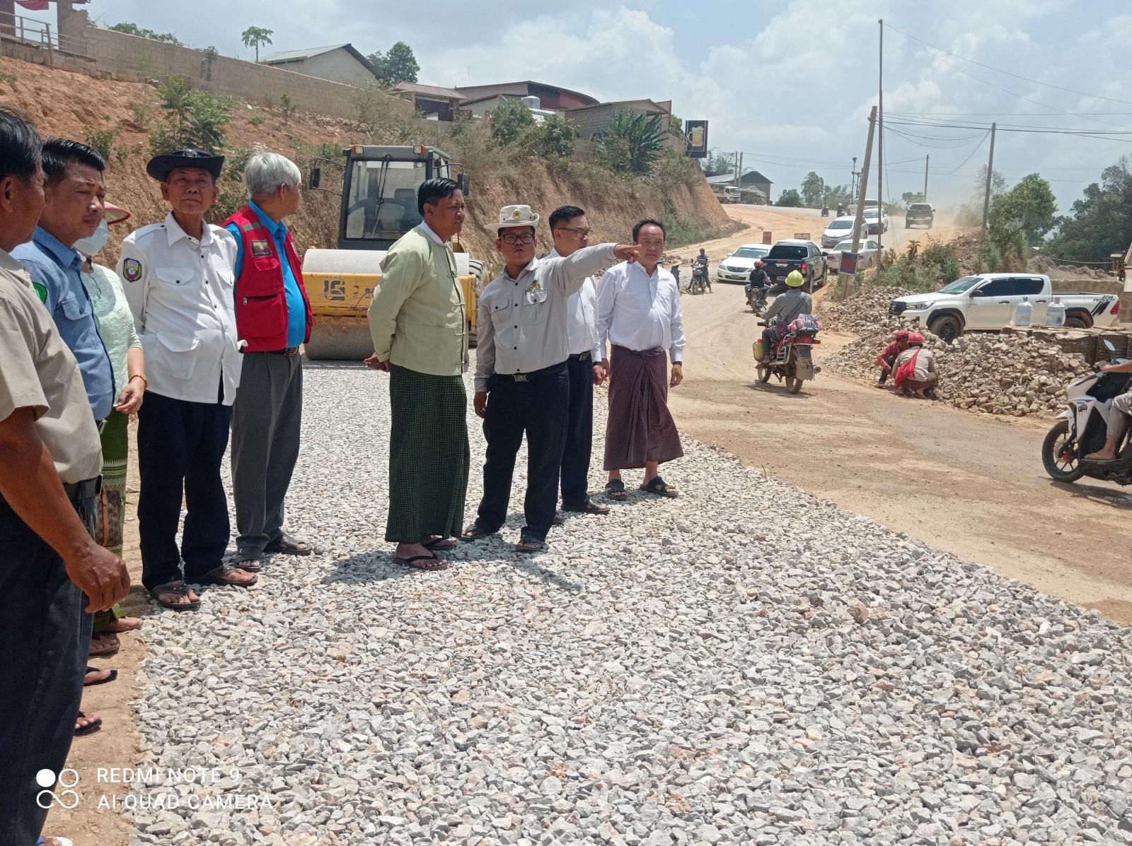 လောက်ကိုင်မြို့ အမှတ် ၁ ရပ်ကွက်အတွင်းသို့ စစ်ကြောင်းကြီး ၅ ကြောင်းဖ