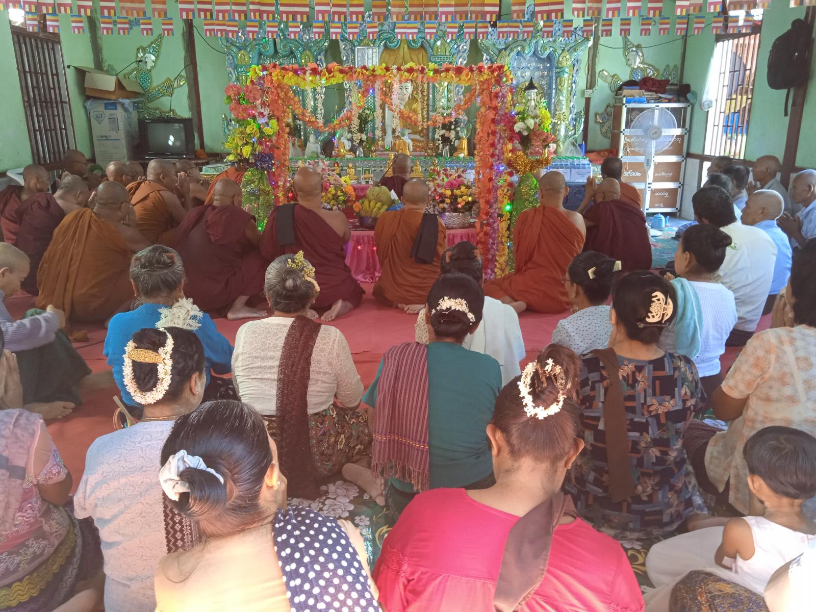 မြစ်သားမြို့နယ်၌ ကျီတော်ကုန်းဘုန်းတော်ကြီးကျောင်းတိုက်အတွင်းရှိ ၁၁ ကြိမ်မြောက် မဟာပဋ္ဌာန်းကျမ