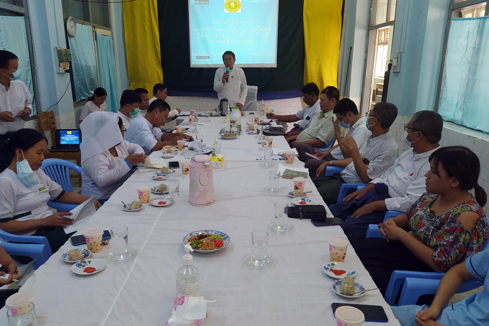 သရက်ခရိုင် ပြည်သူ့ဆေးရုံ ကျောက်ကပ်ဆေးစက် ဝယ်ယူတပ်ဆင်နိုင်ရေး ဦးစီးကော