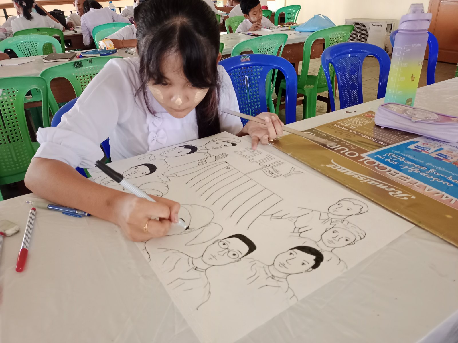 ပုဗ္ဗသီရိမြို့နယ် အမှတ် ၃ ခြေခံပညာအထက်တန်းကျောင်း၌ ၇၆ နှစ်မြောက
