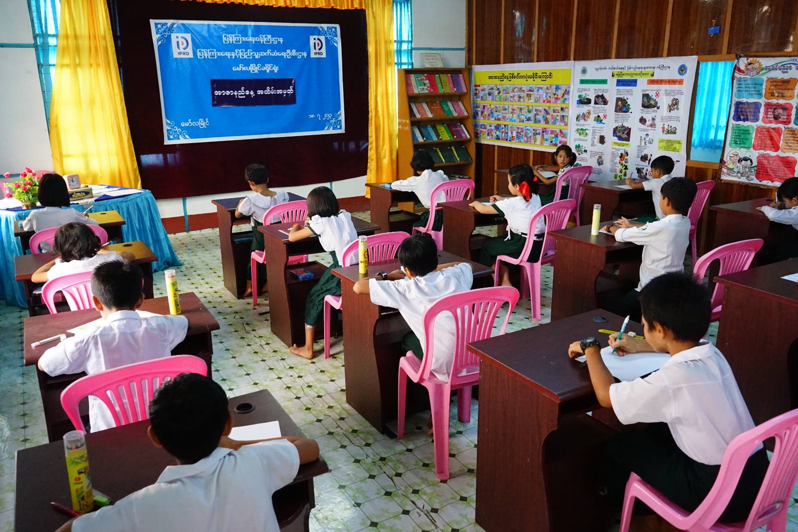 မော်လမြိုင်မြို့နယ်၌ ၇၆ နှစ်မြောက်အာဇာနည်နေ့အထိမ်းအမှတ် ပန်းချီပြိုင်ပ