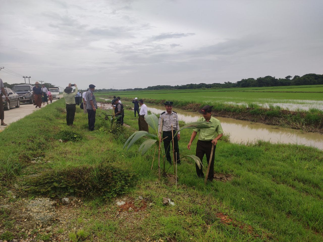 သုံးခွမြို့နယ်တွင် မိုးရာသီ သစ်ပင်စိုက်ပျိုးပွဲကျင်းပ Information And