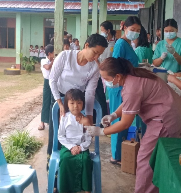 နမ့်ခမ်းမြို့နယ်အတွင်းရှိ အခြေခံပညာကျောင်းများတွင် ကျောင်းသား ကျောင