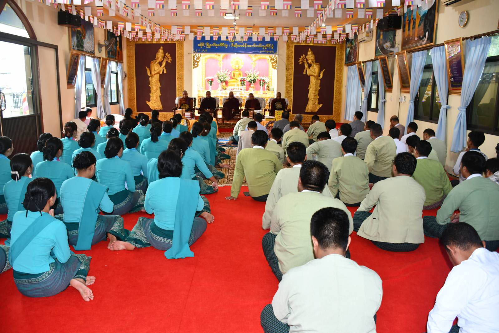 တာချီလိတ်မြို့၌ စတုတ္ထအကြိမ် စုပေါင်းဝါဆိုသင်္ကန်း ဆက်ကပ်လှူဒါန်းပွဲ က
