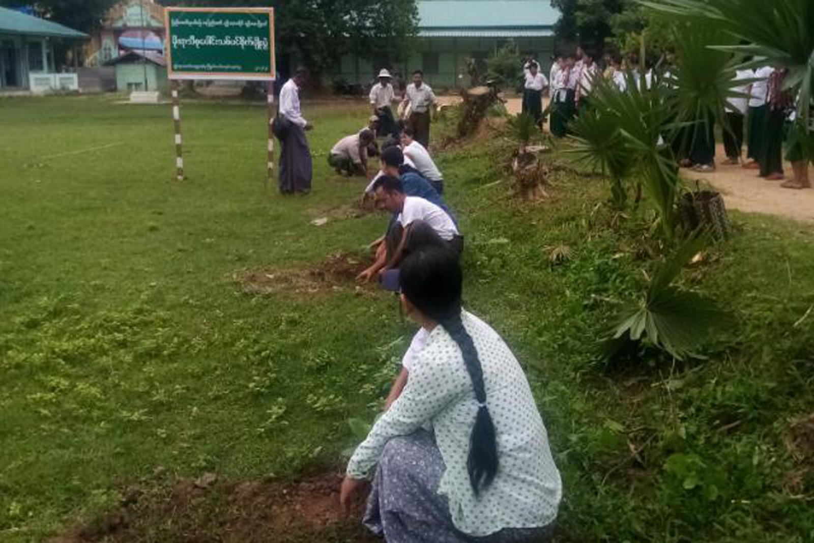 ပျဉ်းမနားမြို့နယ်၌ ၂၀၂၃ ခုနှစ် မိုးရာသီ စုပေါင်းသစ်ပင်စိုက်ပွဲ ကျင်းပ