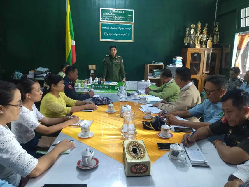 ဧရာဝတီတိုင်းဒေသကြီး၊ လုံခြုံရေးနှင့်နယ်စပ်ရေးရာဝန်ကြီး ဗိုလ်မှူးက