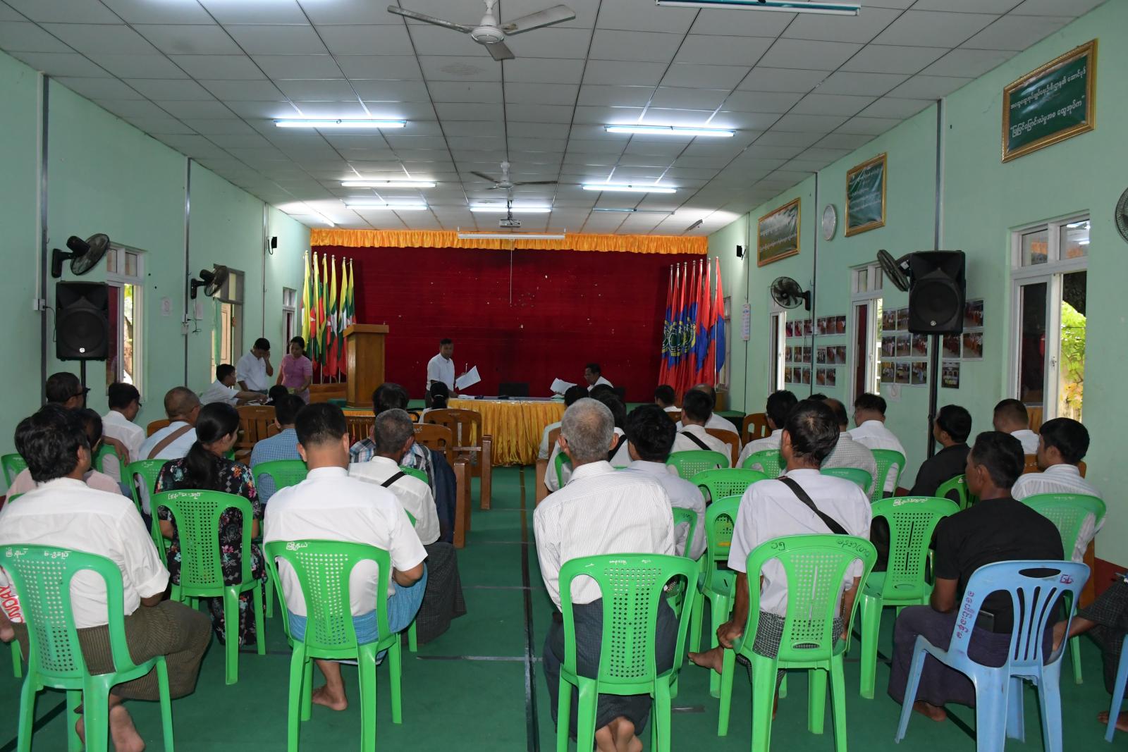 တောင်ငူမြို့နယ်၌ ရေကြီးနစ်မြုပ်၍ ထိခိုက်ပျက်စီးခဲ့သော မိုးစပါးစိုက်ခင