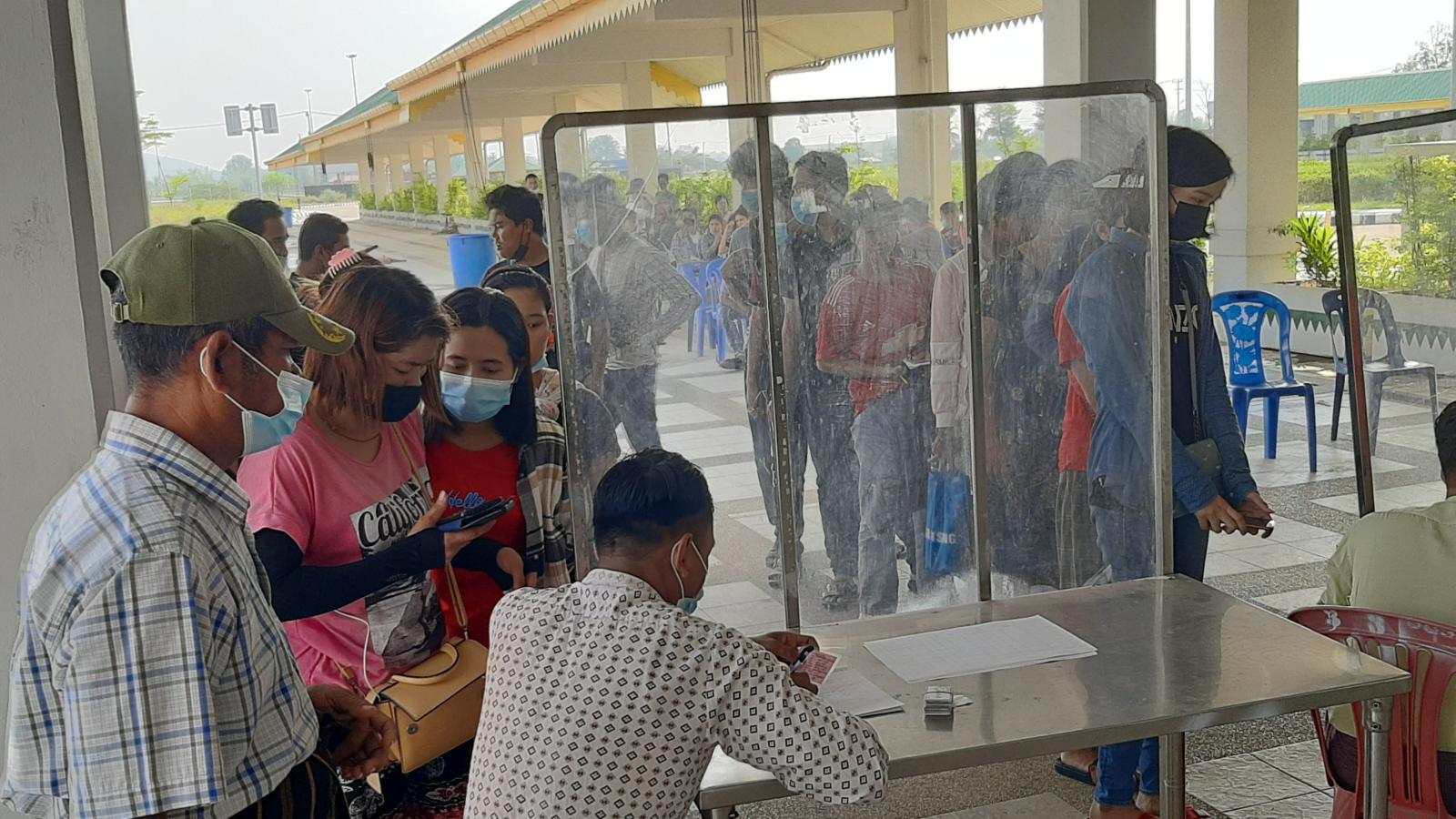 ထိုင်းနိုင်ငံတွင် ရောက်ရှိနေသည့် မြန်မာနိုင်ငံသား ၇၇ ဦး မြဝတီ အမှတ် ၂
