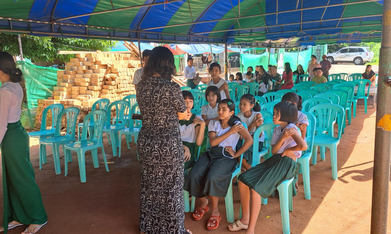 ကော့သောင်းမြို့နယ် ကျောင်းအခြေပြု အ ထ က ခွဲ အ လ က ၂ တွင် အသက် ၉ နှစ်မ
