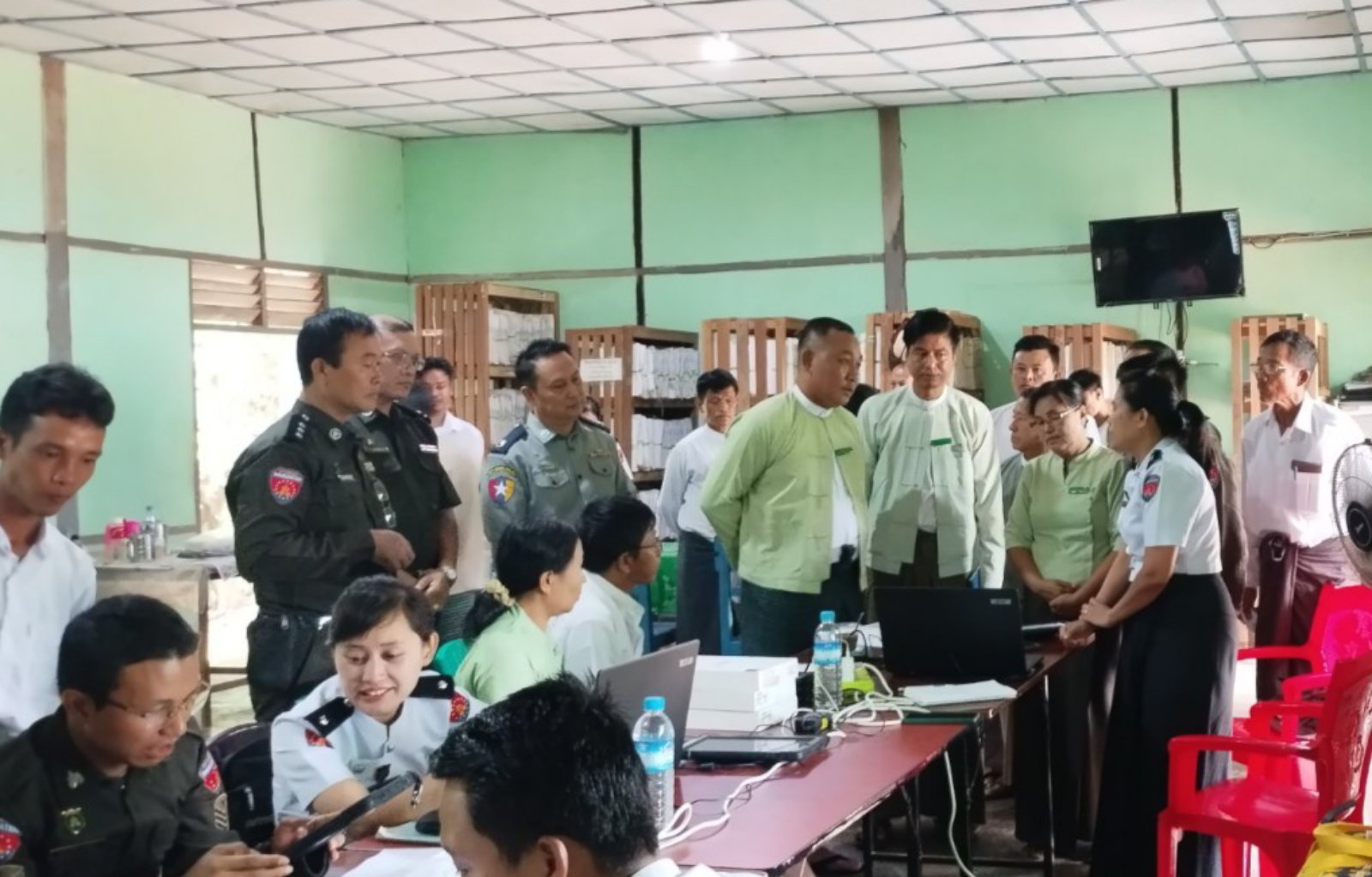 အမ်းမြို့နယ်၌ မြို့ပေါ်ရပ်ကွက် ၄ ကွက်အား Census Unit ဖွဲ့စည်းခြင်းလုပ