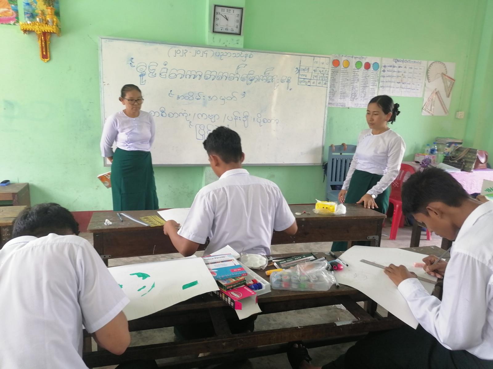မြဝတီမြို့၌ နိုင်ငံတကာစာတတ်မြောက်ရေးနေ့အထိမ်းအမှတ်အကြို ပြိုင်ပွဲများက