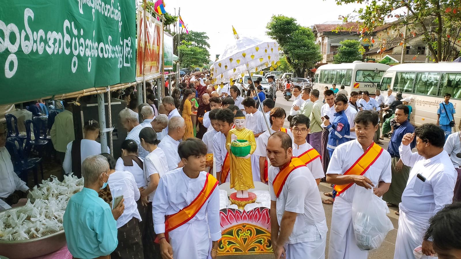 မုဒုံမြို့တွင် ၁၄၉ ကြိမ်မြောက် မုဒုံမြို့လုံးကျွတ် မဟာသံဃိကဆွမ်းက