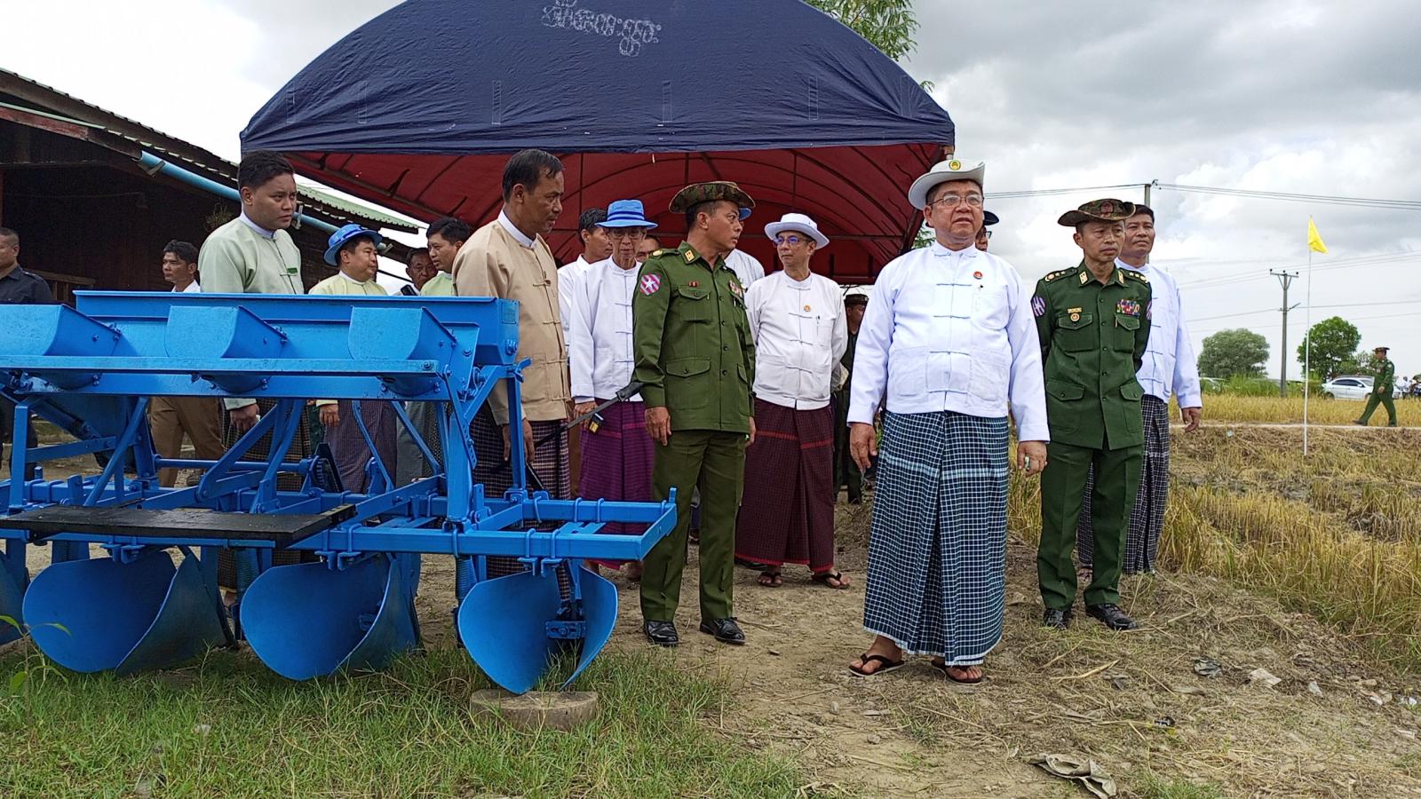 မွန်ပြည်နယ်ဝန်ကြီးချုပ်ဦးအောင်ကြည်သိန်း ပေါင်မြို့နယ်၌ ၂၀၂၃ ၂၀၂၄ ခုနှစ