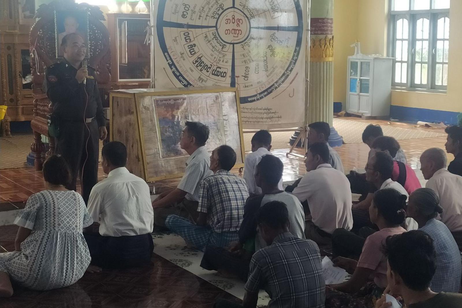 ပျဉ်းမနားမြို့နယ်၌ ဇီဝဆိုင်ရာအချက်အလက် Biometric Data ကောက်ယူခြင်းလုပ