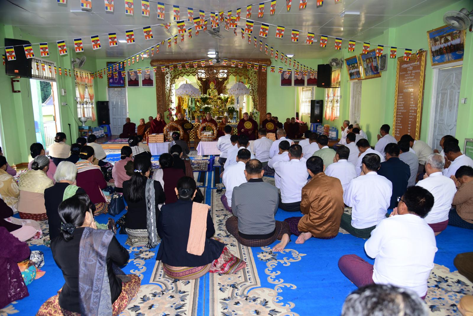 ရှမ်းပြည်နယ်အစိုးရအဖွဲ့က ကြီးမှူးကျင်းပသော အသံမစဲမဟာပဋ္ဌာန်းရွတ်ဖတ