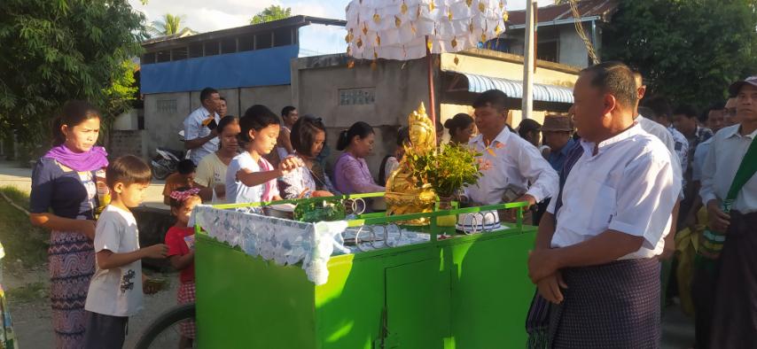 စေတုတ္တရာမြို့နယ် ၅၂ ကြိမ်မြောက် သံဃပဝါရဏာနှင့် ၃၃ ကြိမ်မြောက်သံဃဒါနဆွမ်းဆန်စိမ်းလောင်းလှူပွဲက