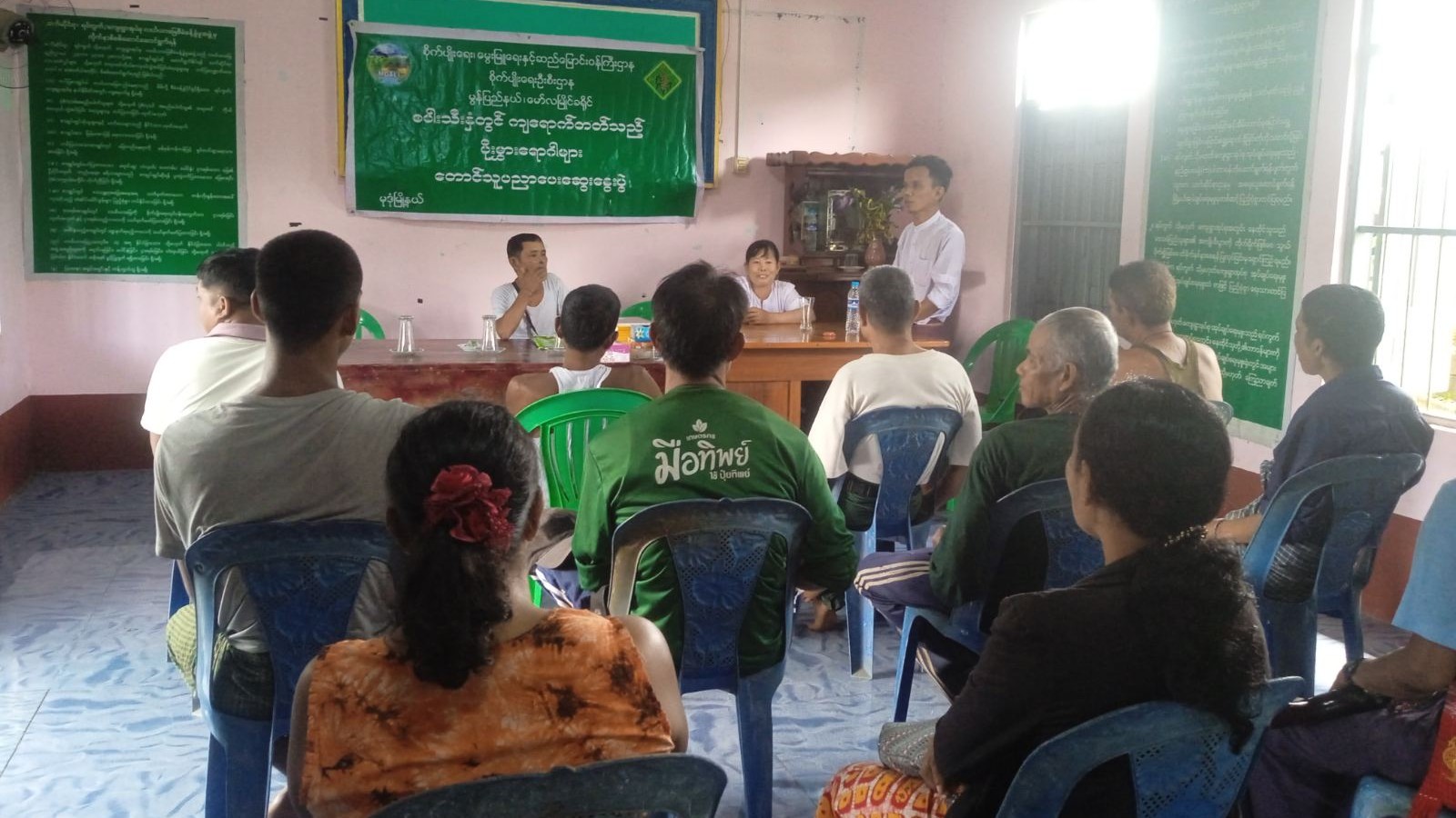 မုဒုံမြို့နယ်တွင် စိုက်ပျိုးရေးအသိပညာပေးဟောပြော ခြင်း မျိုးစေ့များထောက