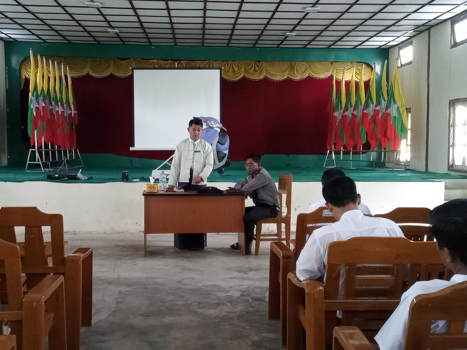 ပေါက်တောမြို့၌ ဌာနဆိုင်ရာများ စုပေါင်းမဟာဘုံကထိန်ပွဲတော် စည်ကားသိုက်မြိုက်စွာ ကျင်းပနိုင်ရေး လုပ