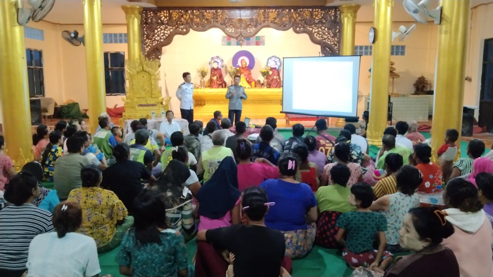 မြဝတီမြို့၌ မူးယစ်ဆေးဝါးနှင့် ယာဉ်စည်းကမ်း၊ လမ်းစည်းကမ်းအန္တရာယ် ကင်းရ
