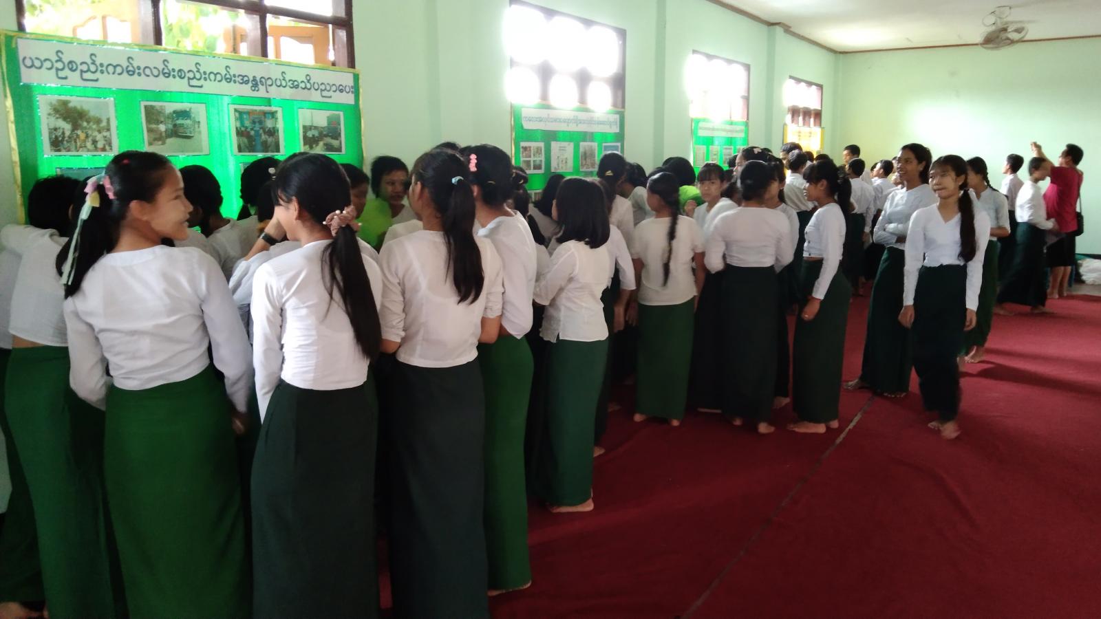 မြဝတီမြို့၌ ကျောင်းသား ကျောင်းသူများ ဉာဏစွမ်းရည်ဖွံ့ဖြိုးပြီး စာဖတ်ရှိန