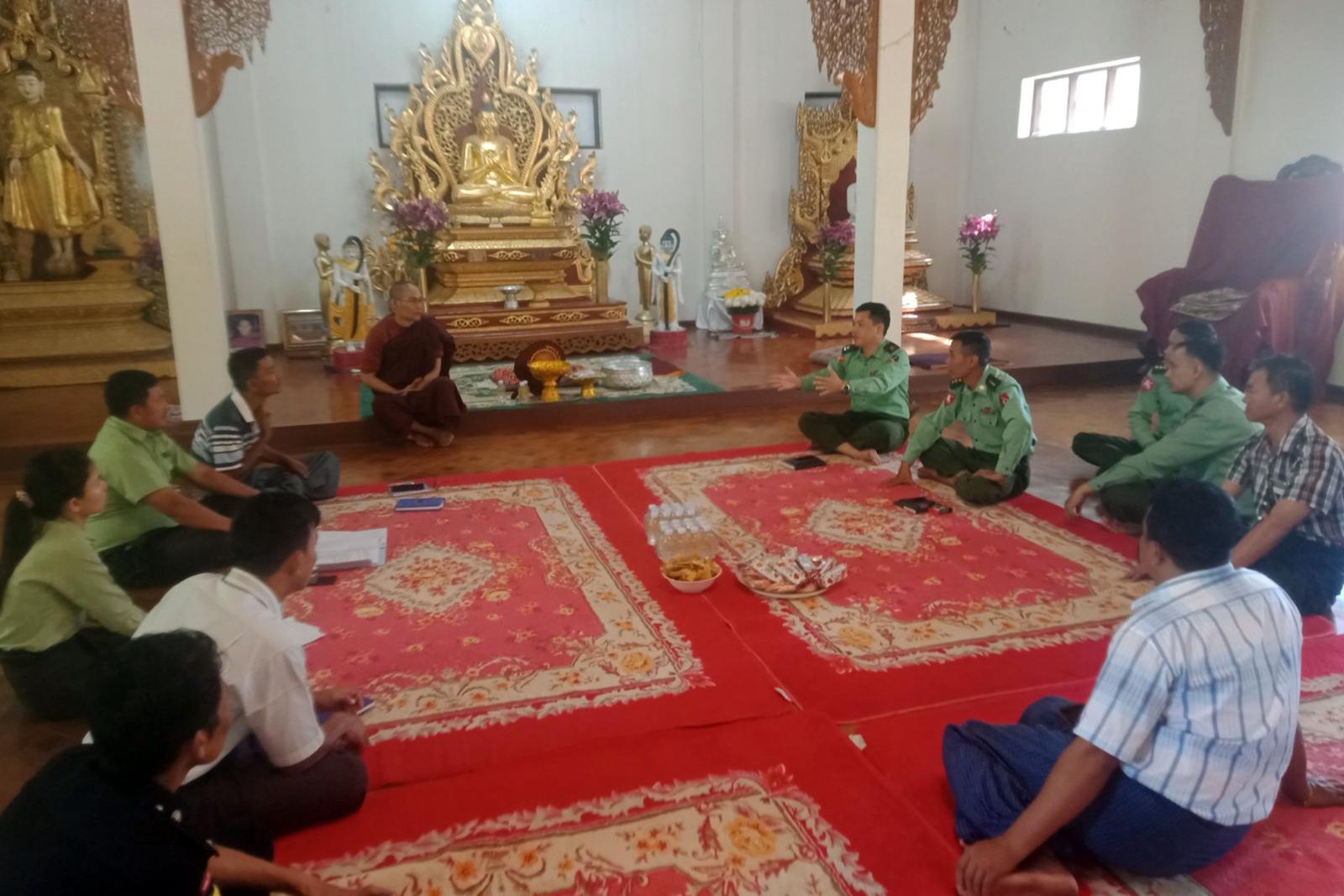 တာလေမြို့၌ ၅၈ ကြိမ်မြောက် ကထိန်သင်္ကန်းဆက်ကပ်လှူဒါန်းနိုင်ရေး ညှိန