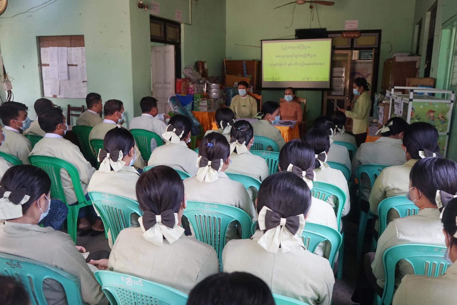 ပုလောမြို့နယ် အထွေထွေအုပ်ချုပ်ရေးဦးစီးဌာနတွင် ၃၅ ကြိမ်မြောက် နှစ်ပတ်လည်နေ့ အခမ်းအနားကျင်းပ