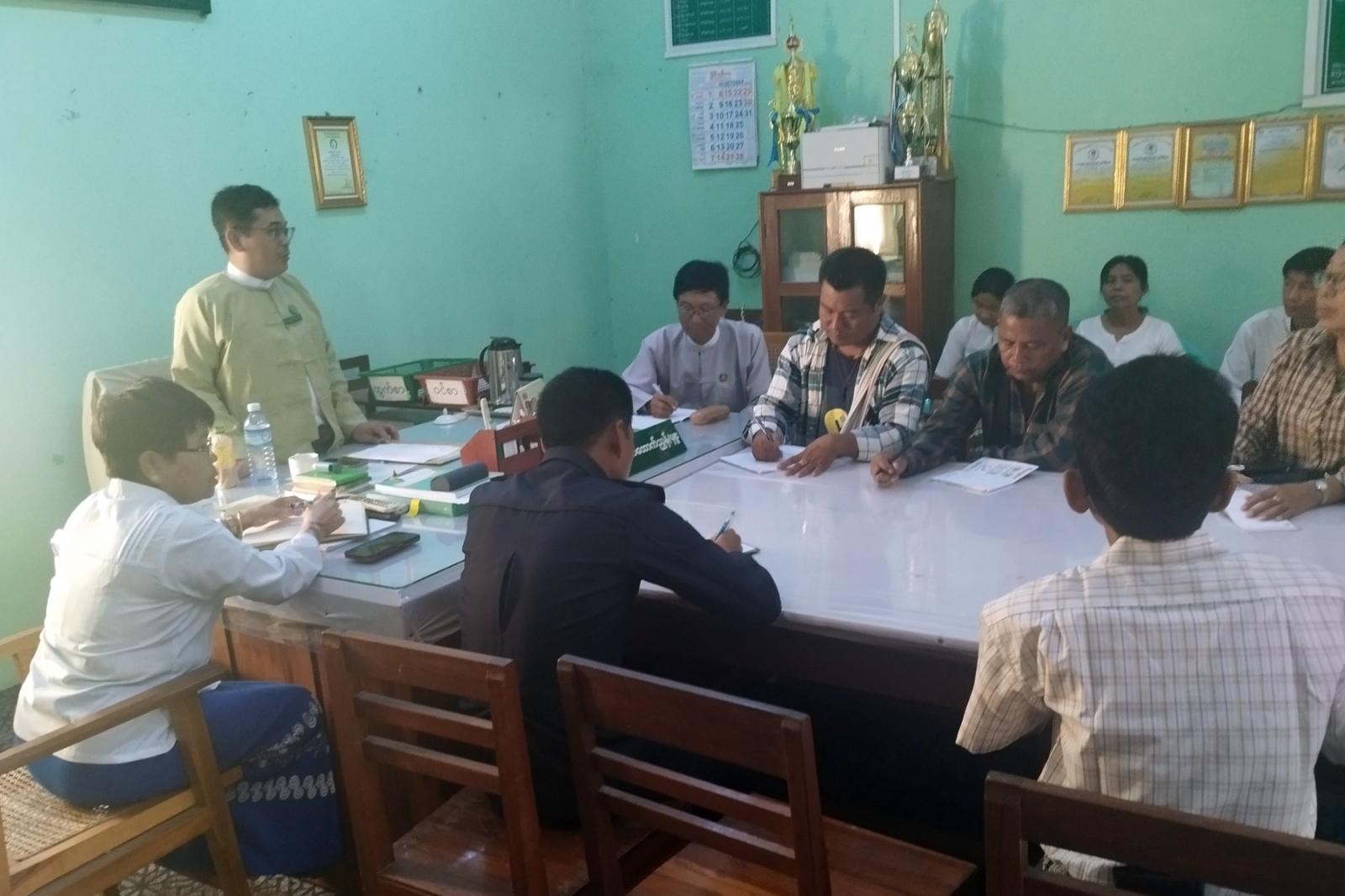 သရက်မြို့၌ ငလျင်ဘေးသဏ္ဍန်တူ ဇာတ်တိုက်လေ့ကျင့်ခြင်း ဆောင်ရွက်ရန် အကြိုည
