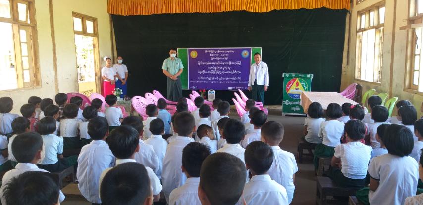 ကဝမြို့နယ်တွင် ပြည်သူ့ကျန်းမာရေး စောင့်ရှောက်မှုလုပ်ငန်းများဆောင်ရွက