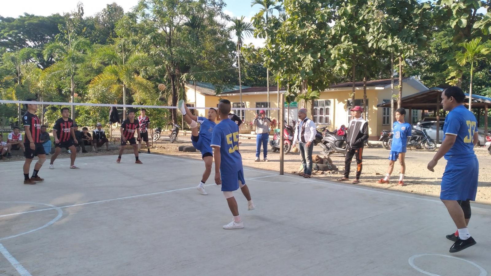 တမူးမြို့တွင် ၇၆ နှစ်မြောက် လွတ်လပ်ရေးနေ့ အထိမ်းအမှတ်အကြို ဝန်ထမ်းပေ