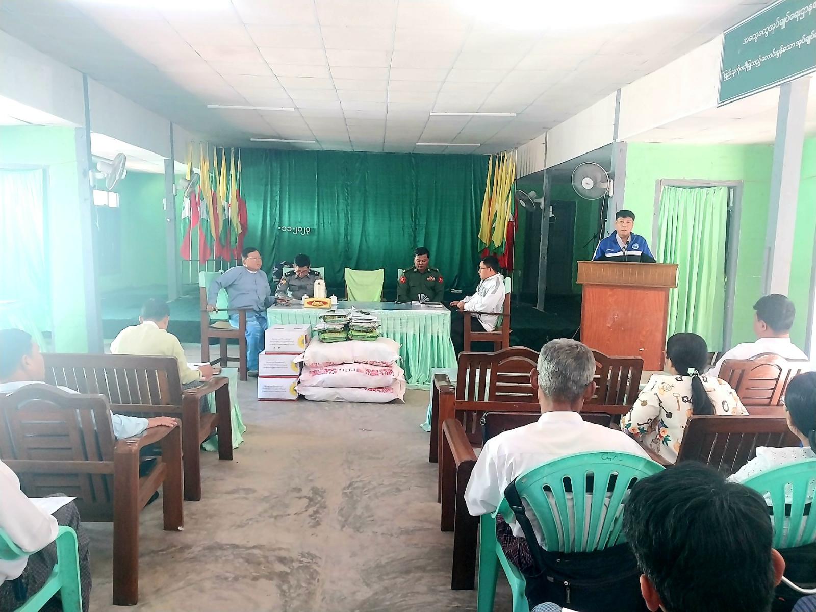 သာပေါင်းမြို့နယ်တွင် ဒေသဖွံ့ဖြိုးတိုးတက်ရေး မြို့နယ်စီမံအုပ်ချုပ်ရေးအဖ
