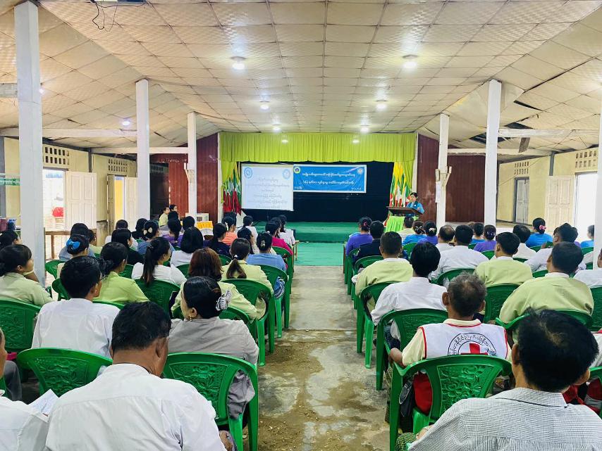 သဲကုန်းမြို့နယ်၌ အမျိုးသမီးများအပေါ် အကြမ်းဖက်မှုပပျောက်ရေး ၁၆ ရက်တာ လ