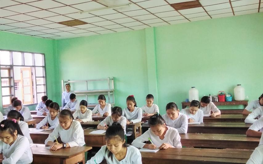 လိပ်သိုမြို့ အခြေခံပညာအထက်တန်းကျောင်းတွင် ၇၆ နှစ်မြောက် လွတ်လပ